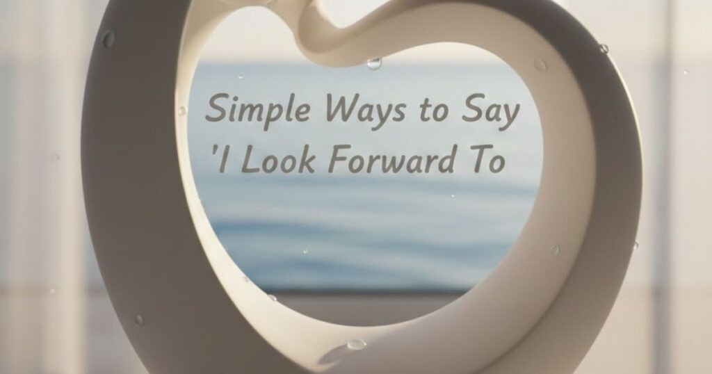 30 Simple Ways to Say 'I Look Forward To' (Updated 2026)