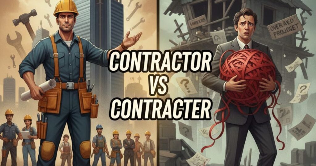Contractor vs Contracter: Which is Correct to Use (Updated 2026)