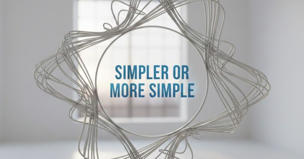 Simpler or More Simple: Which is Correct? Easy Grammar Guide
