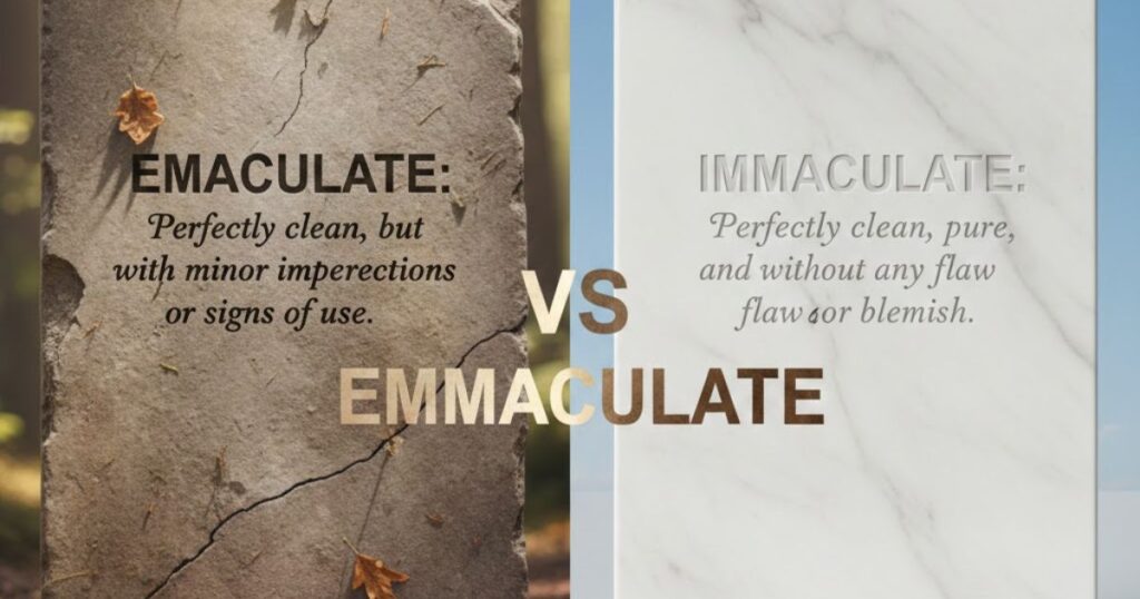 Emaculate vs Immaculate: Which One Is The Correct One?