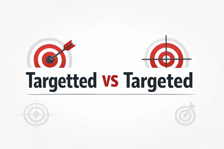 Targetted or Targeted: Which Spelling Is Correct? Meaning, Examples ...